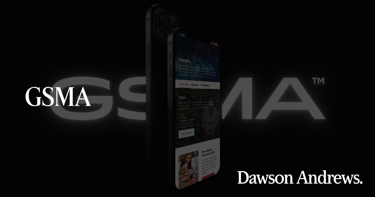 GSMA | Dawson Andrews